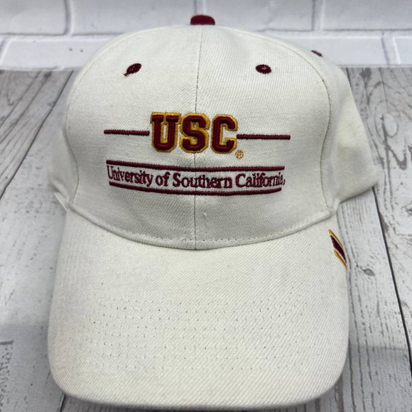 The Game | Accessories | Vintage Usc Trojans Lxl The Game Hat Stretch ...